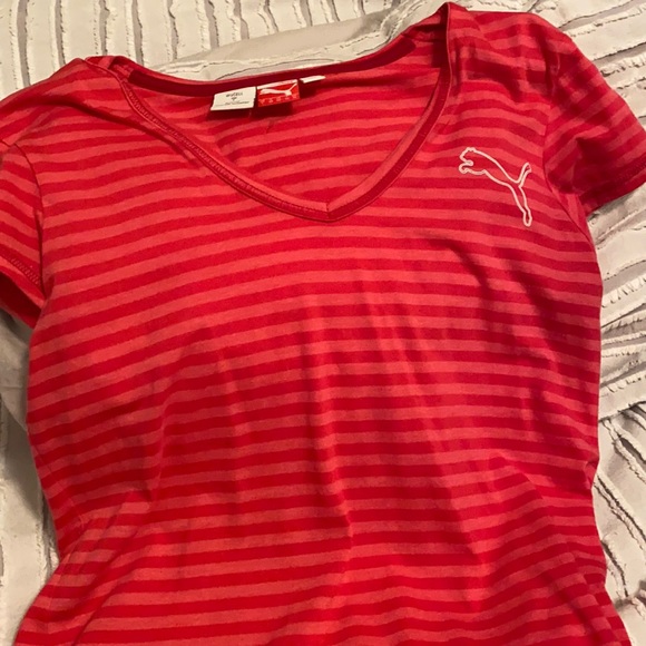 Puma | Tops | Puma Pink Tshirt | Poshmark